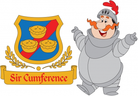 ‘Sir Cumference’ Mascot Design – Cedric Hohnstadt Illustration
